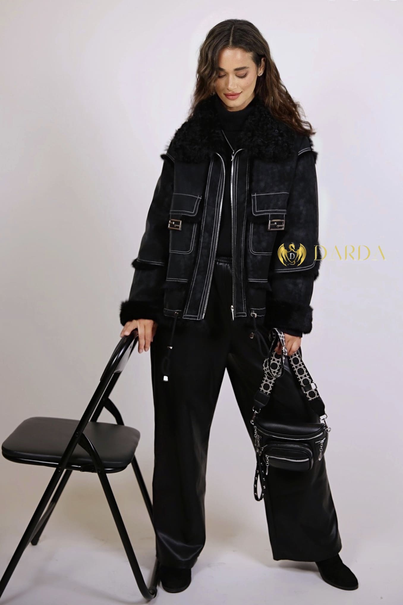 Куртка-дублянка автоледі — Купити дублянку Mishele 1446