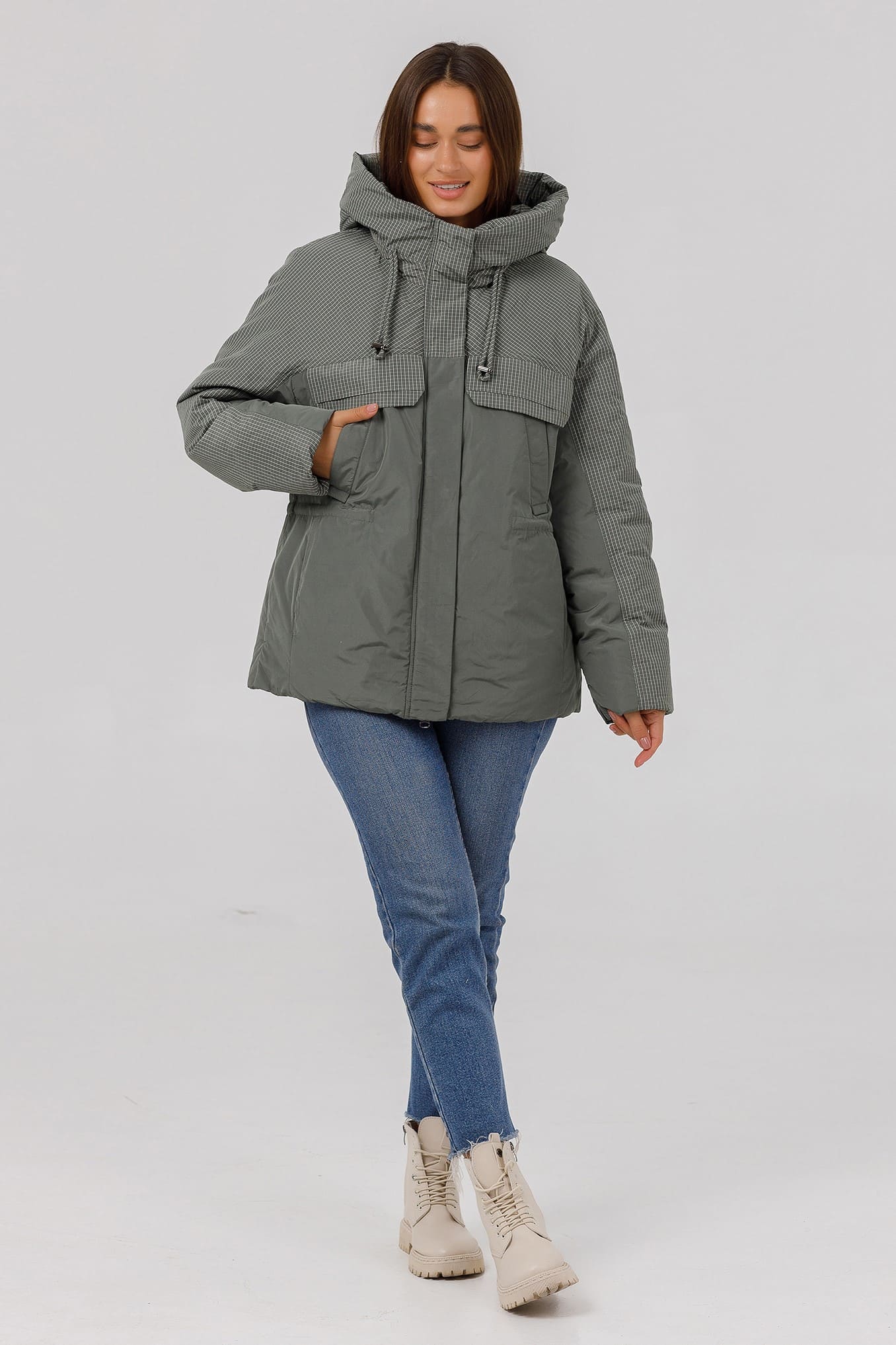 Куртка-пуховик жіночий купити — Mishele 24298